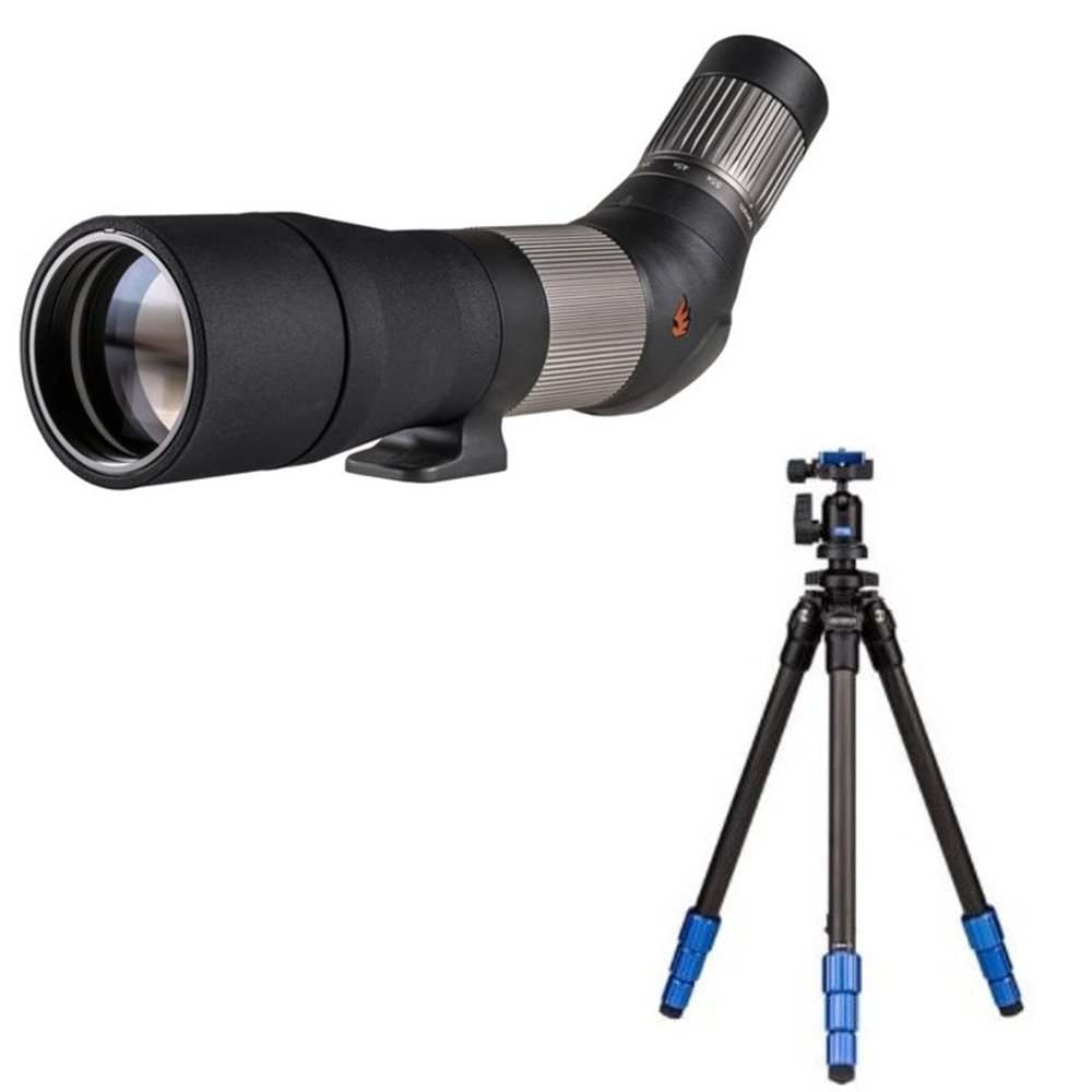 Revic Acura S65a Spotting Scope + Benro TSL08CN00 Slim Carbon Fiber ...