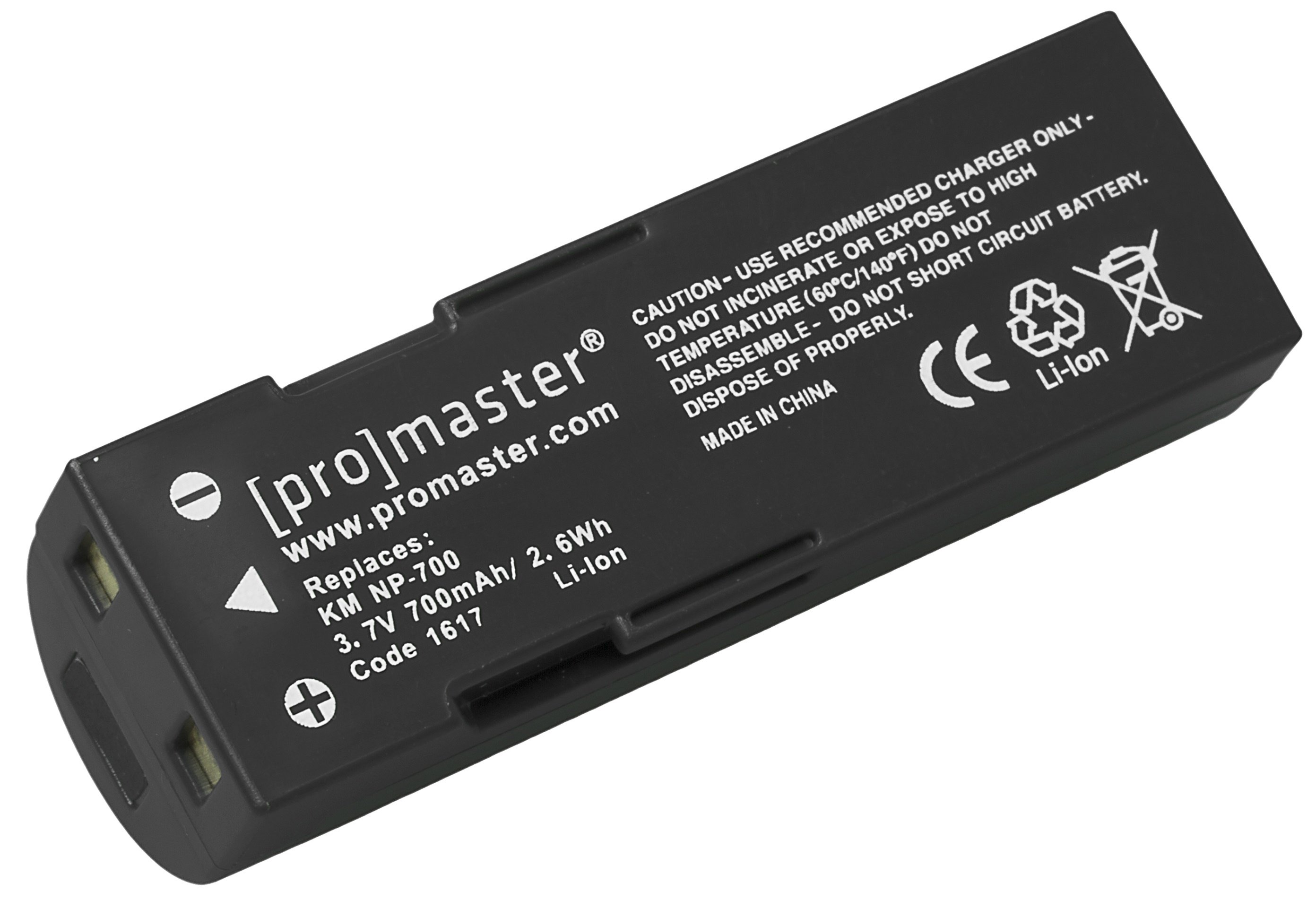 ProMaster PNP-700 replaces Konica Minolta NP-700 #1617 - Van Tuil