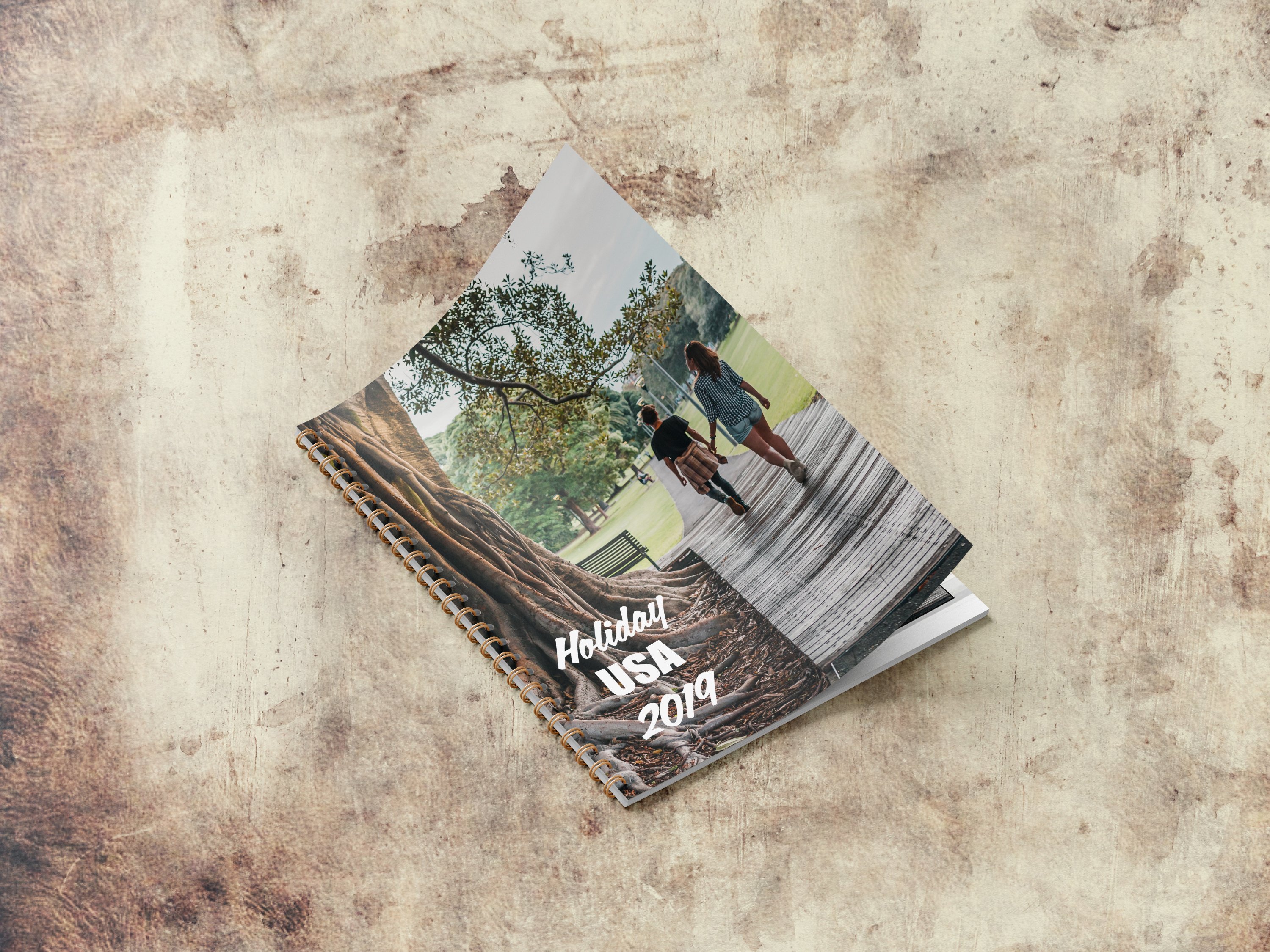 A4 Spiral-bound Softcover Photo Book (Portrait) - ILAB Photo Ltd.