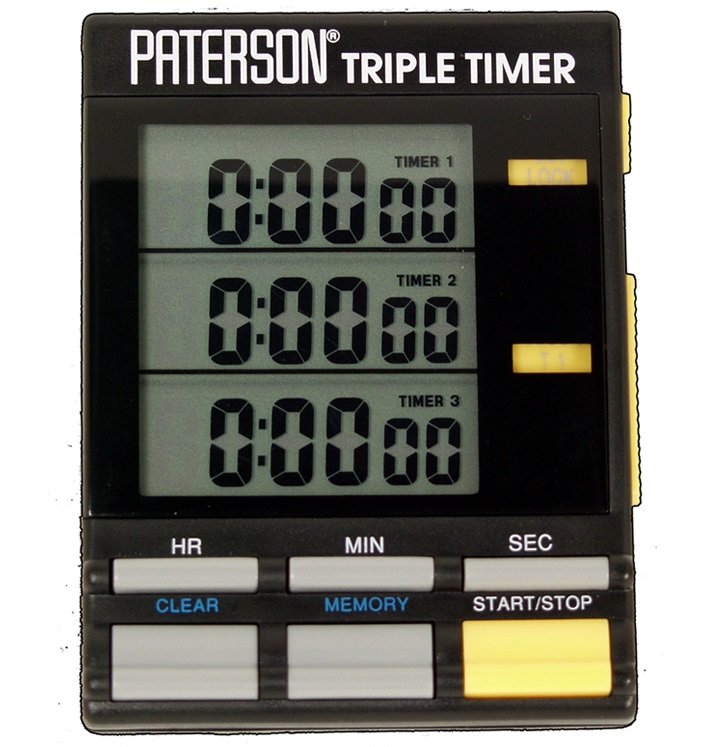 Paterson Triple Temporisateur #PTP800 - Photo Service