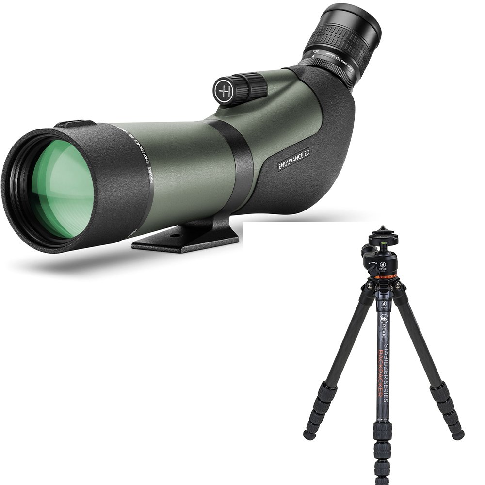 Hawke Endurance ED 20-60x68 Spotting Green Scope #56201 + Revic ...