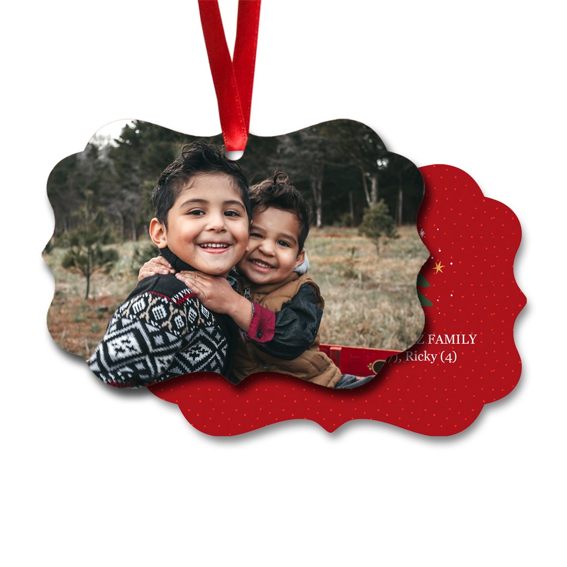 Lakeside Photoworks Metal Ornament (PG-1208) - Lakeside Photoworks