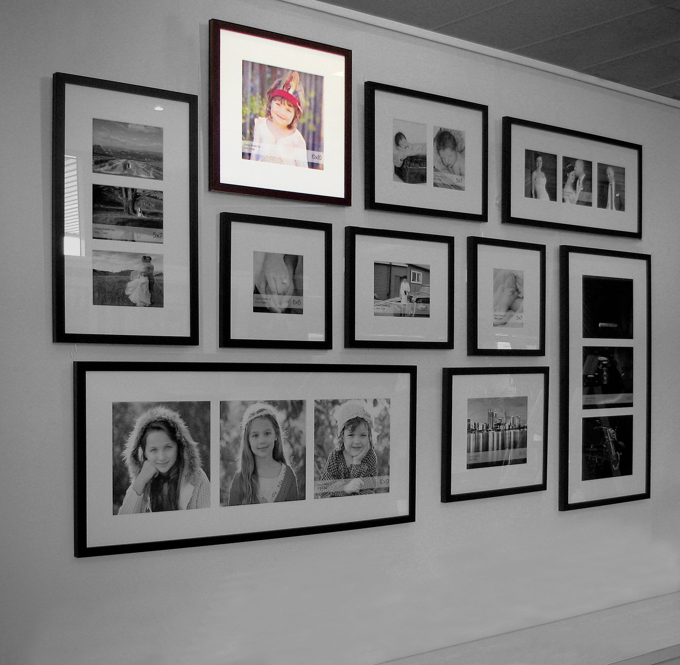 Single 10x10” (254x254mm) Photo Wall Frame - Square - Arts Edge Photo ...