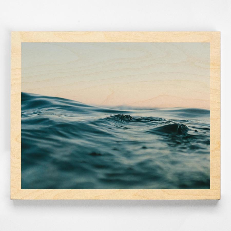 8x10 Wood Print with Narrow Border - Color Services