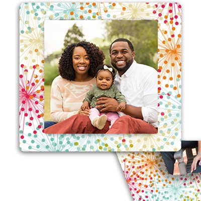 Lakeside Photoworks Metal on Metal 16 (8x8 on 12X12) - Lakeside Photoworks