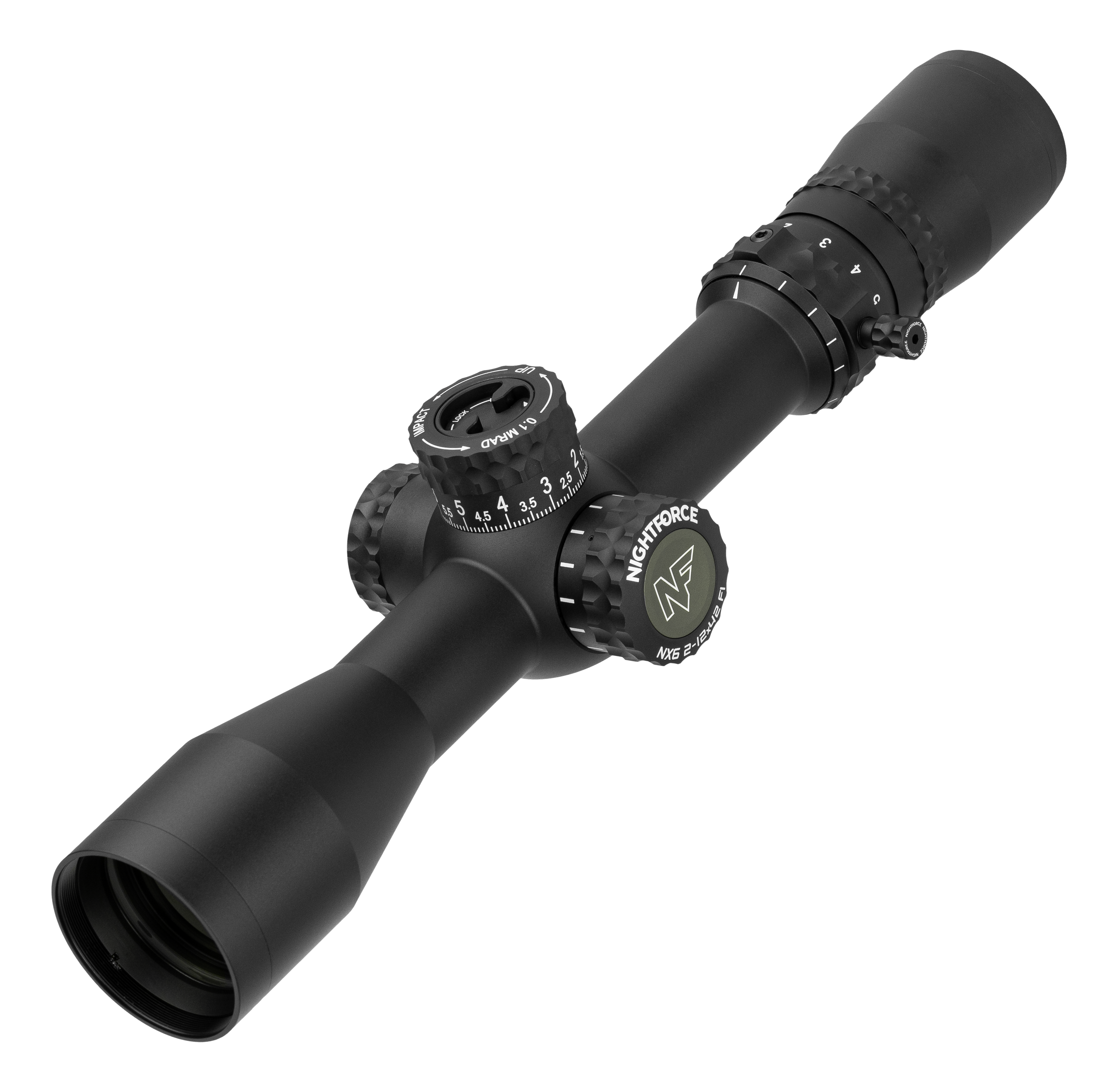 Nightforce Optics NX6 - 2-12x42mm F1 - FieldSet - .1 Mil-Radian ...