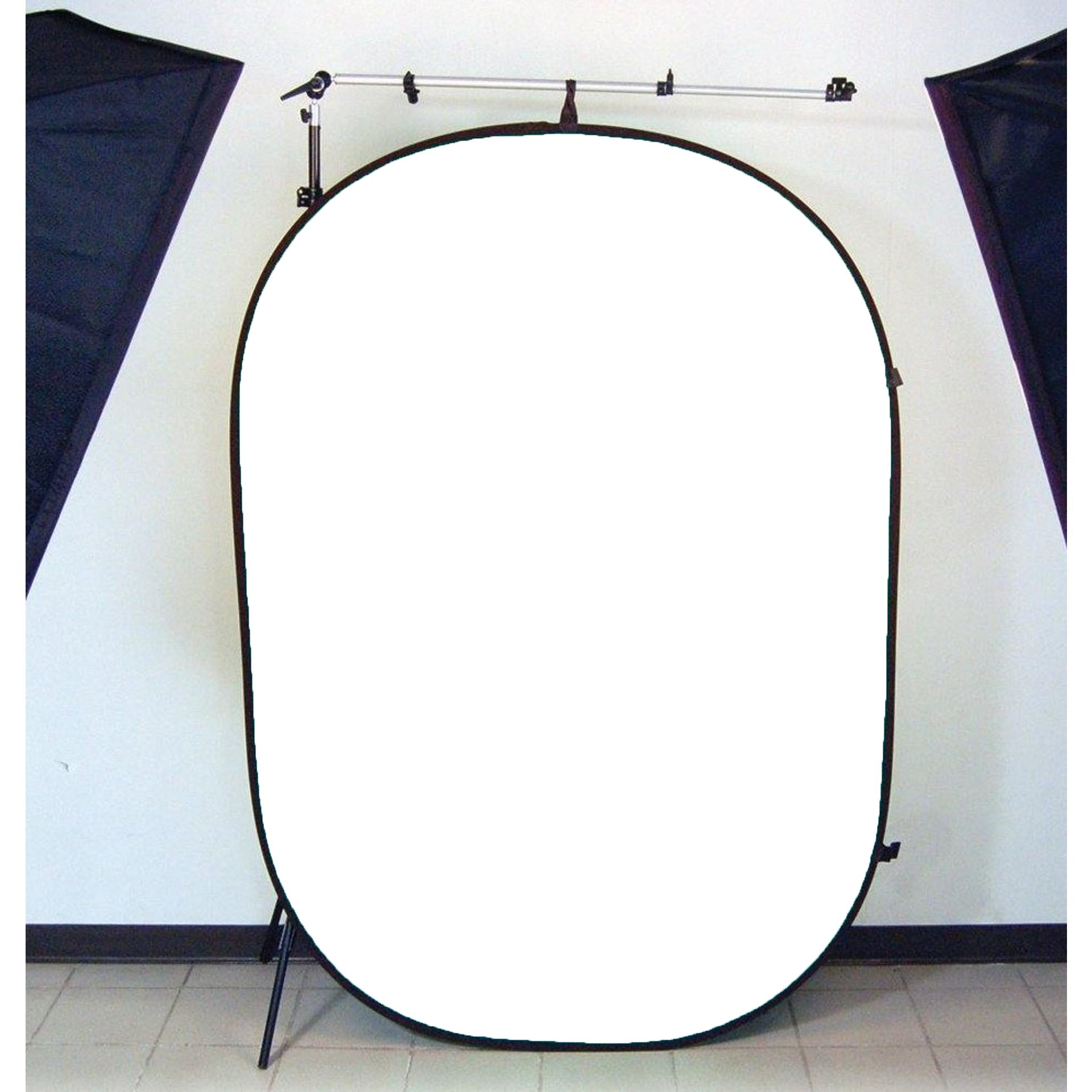ProMaster Pop Up Background - 6'x7' Dual Sided - Black/White #2139 ...