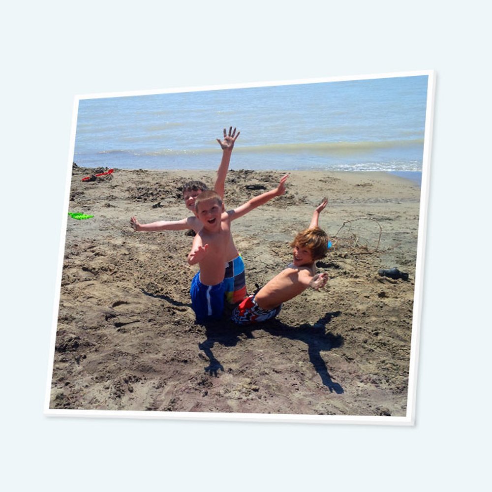 Plaking 12" x 12" Plakmount with White Edge - Plaking