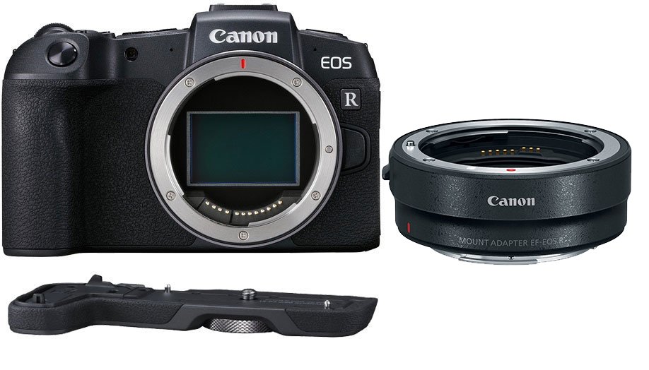 Canon EOS RP Mirrorless Camera - Body Only with Adapter EF-EOS R and ...