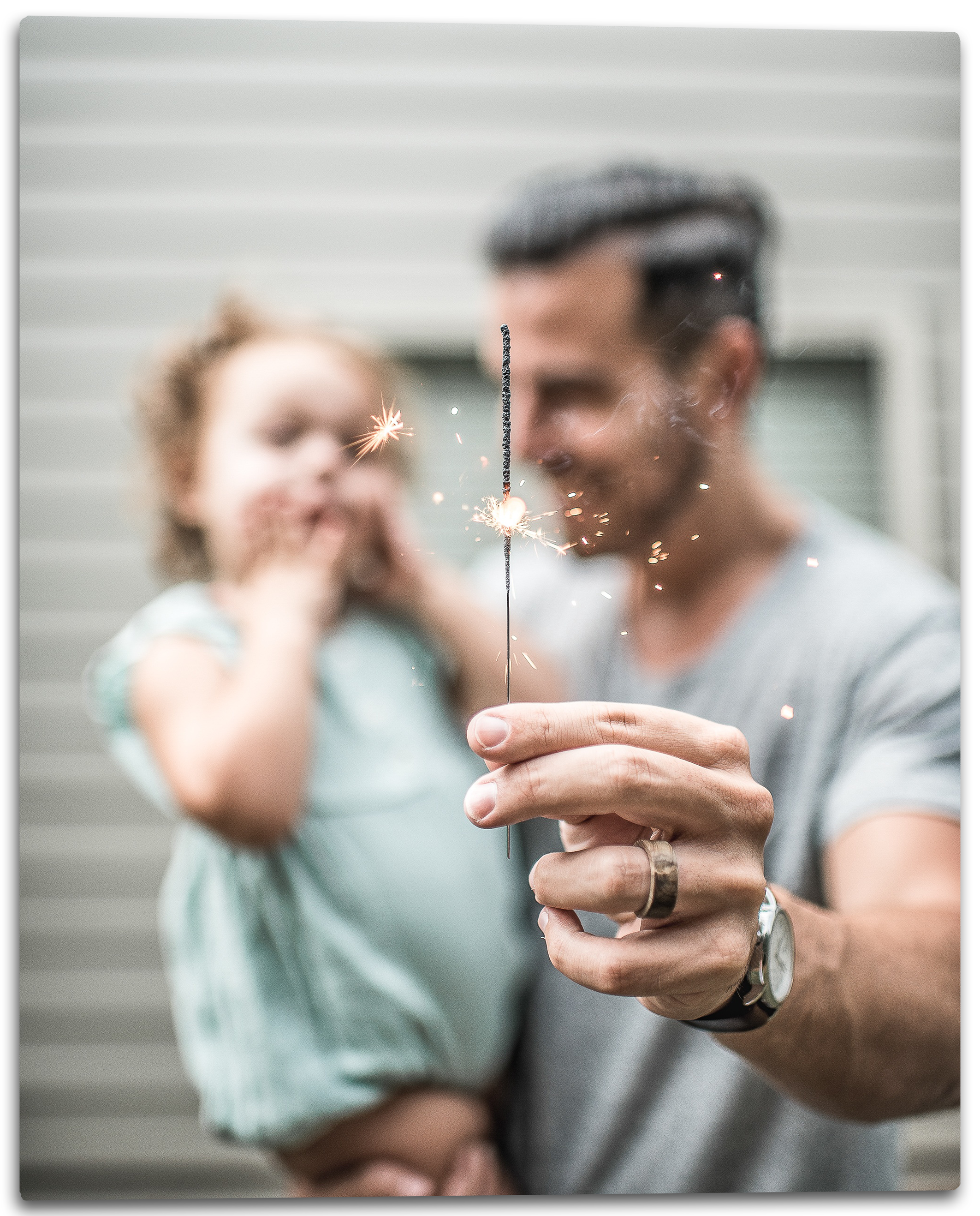 Mike's Camera 24x30 Metal Print - Mike's Camera