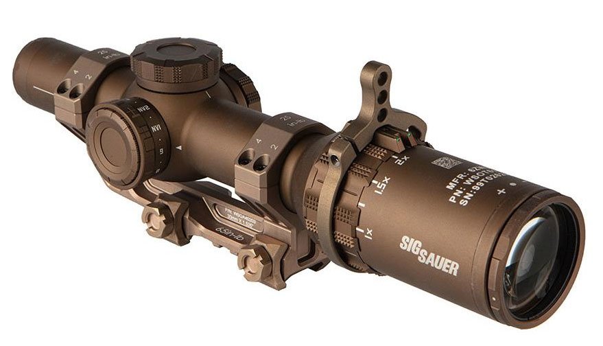 Sig Sauer TANGO6T 1-6x24mm - 30mm - FFP - DWLR-556 "DVO" Kit #SOT61DVO ...