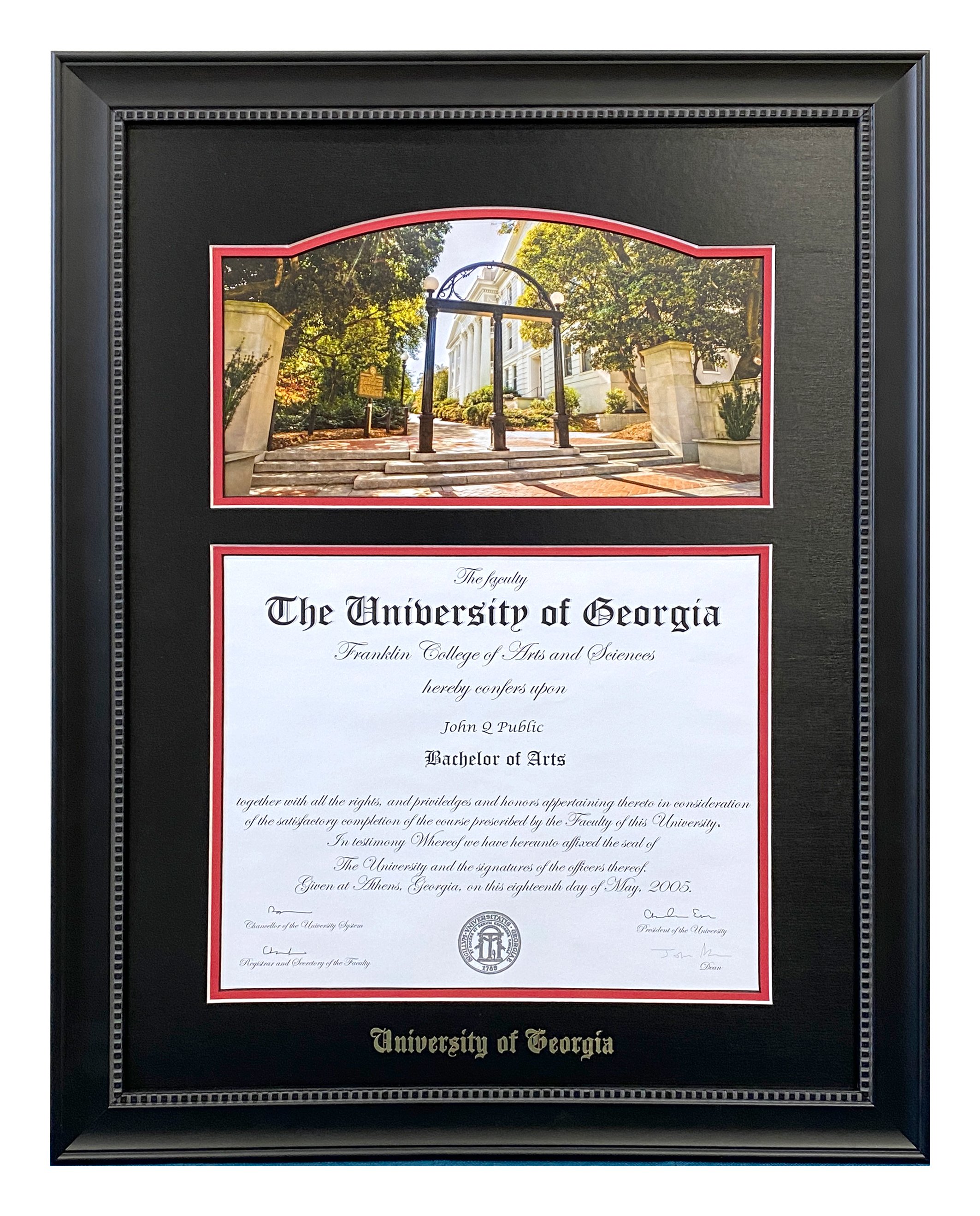 UGA Diploma Frames - Athens Art & Frame
