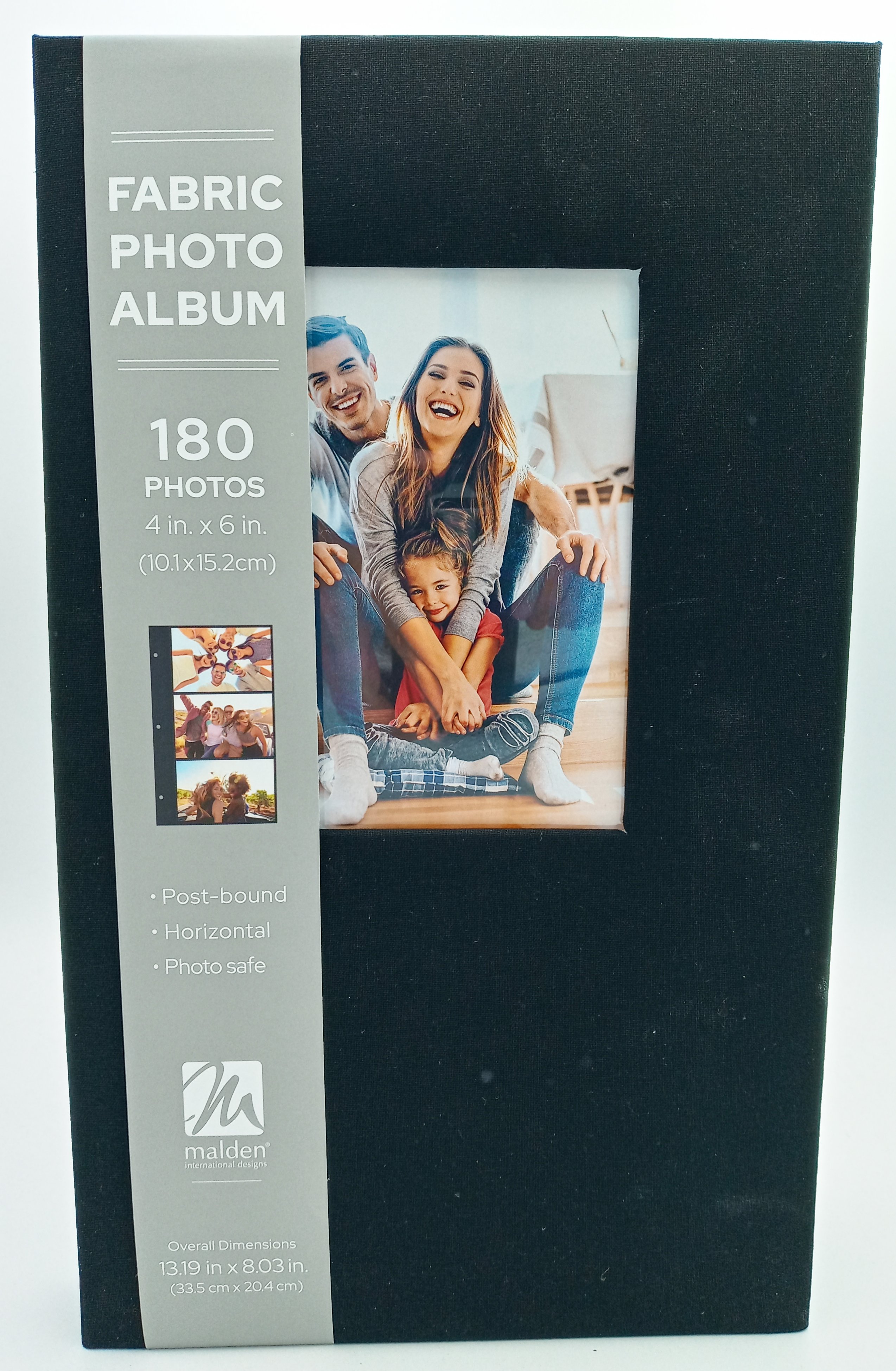 Malden 3-Up 4x6 Fabric Covered Album - Lord Photo Online