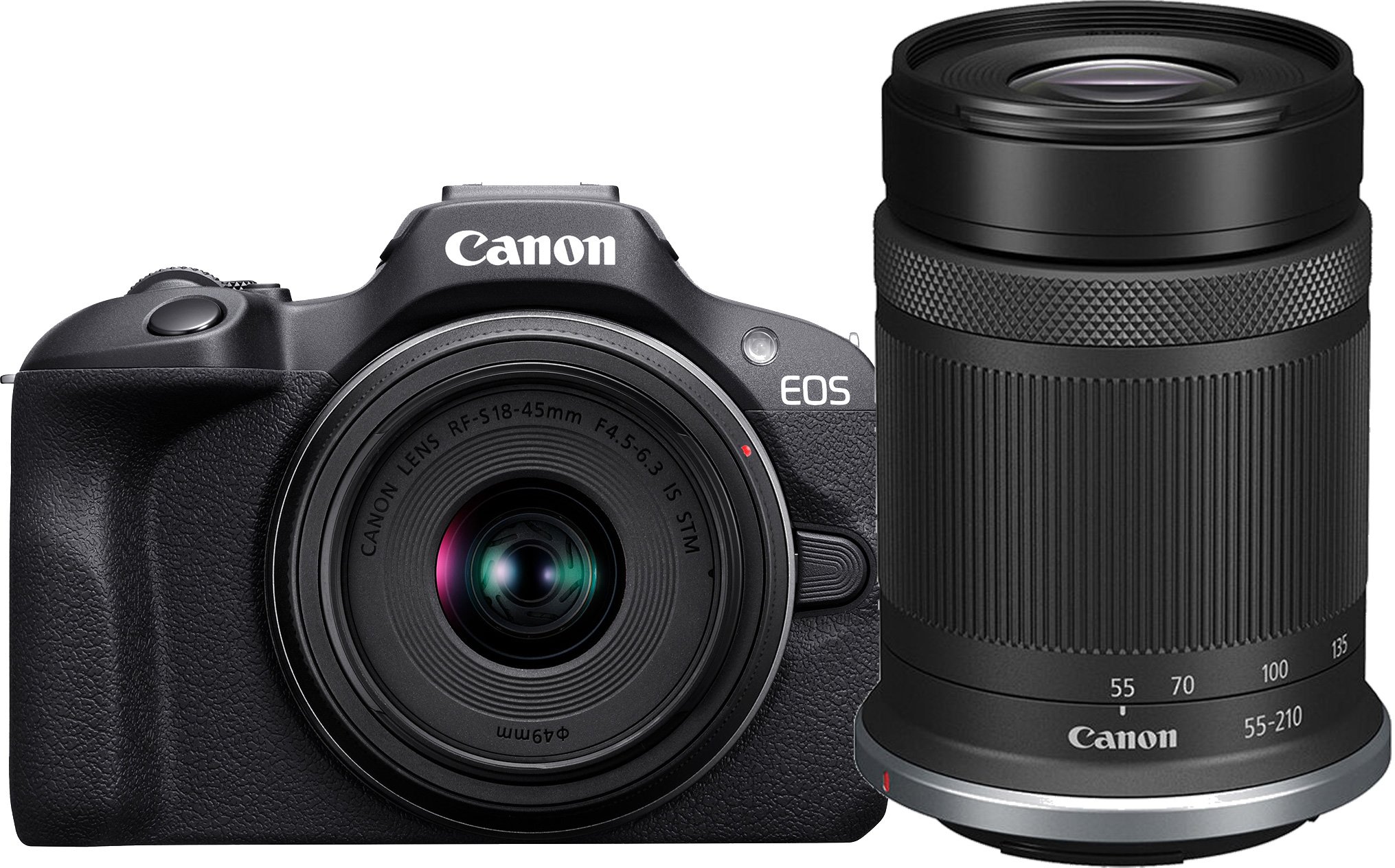 Canon EOS R100 Mirrorless Camera with RF-S 18-45mm F4.5-6.3 IS STM and ...