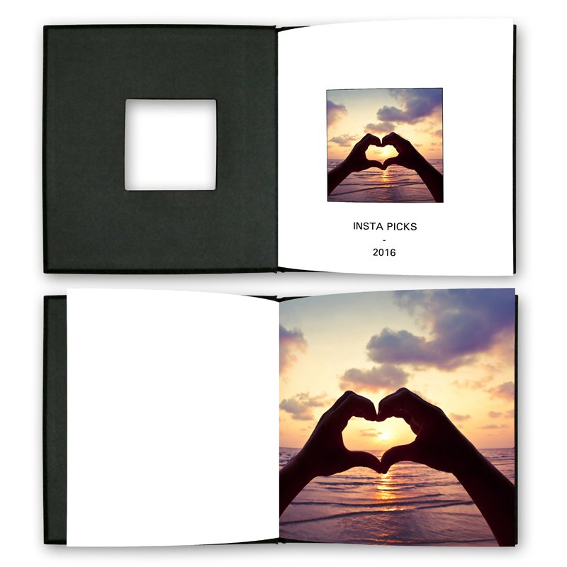 Fotofast 8x8" Single Sided Prestige Book Single Image Per Page ...