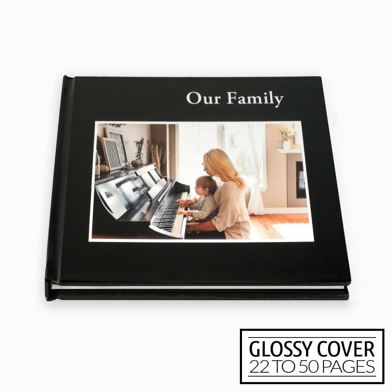 Pitman Photo Supply 8x8 Classic Image Wrap Hard Cover / Glossy Cover ...